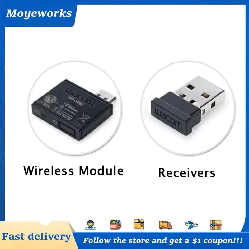 Wireless Bluetooth Module Kit Wacom ACK40401 For Intuos 3 4 5 Bamboo ...