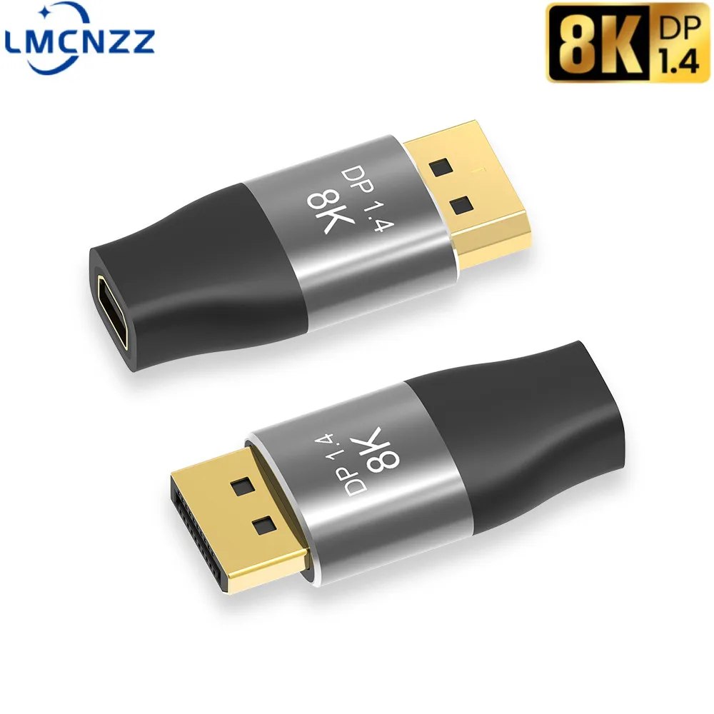 Bidirectional Mini DP Adapter Coupler converter 8K@60Hz 4K@144Hz Bi ...