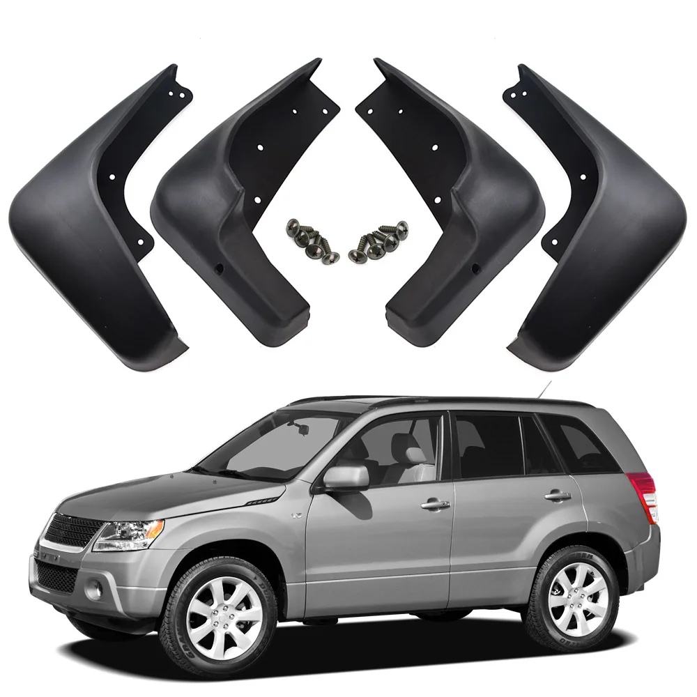 4 Mud Flaps For For Suzuki Grand Vitara Nomade Escudo SZ 2006 - 2015 ...