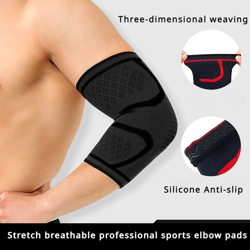 1PCS-Elbow-Support-Elastic-Gym-Sport-Elbow-Protective-Pad-Absorb-Sweat ...