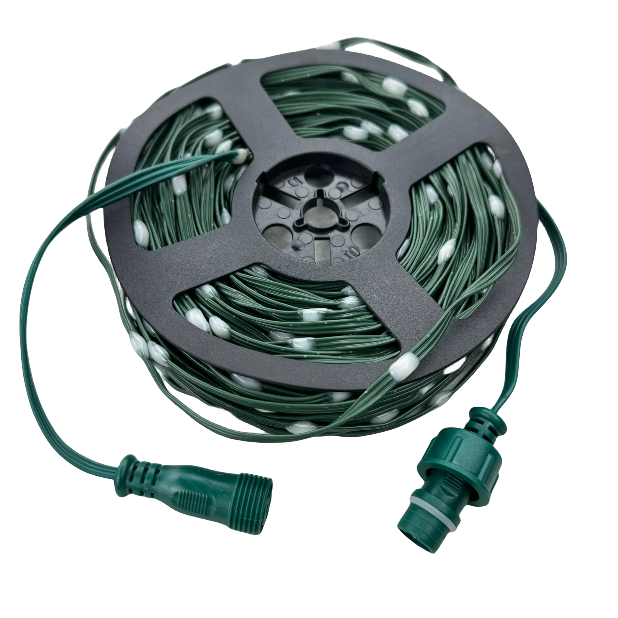 DC12V 20AWG Green Wire Milky Lenses 5cm/10cm Pitch 50ct/100ct/200ct ...