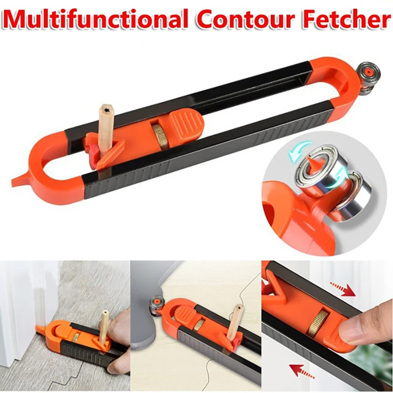 Profile Scribing Ruler Contour Gauge With Lock Adjustable Locking ...