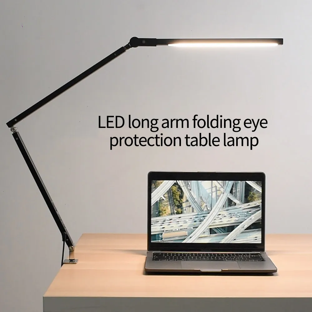 8W-Long-Arm-Rotating-Desk-Lamp-Folding-Adjustable-Modern-LED-Table-Lamp ...