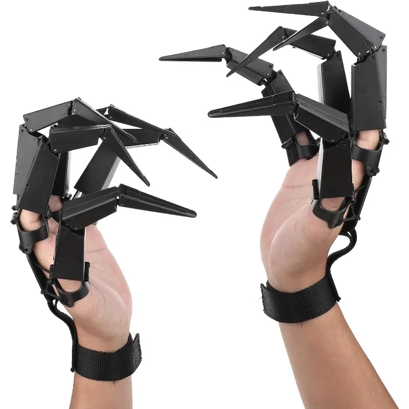 Halloween-Articulated-Fingers-Scary-Fake-Fingers-Skeleton-Hand-Cosplay ...