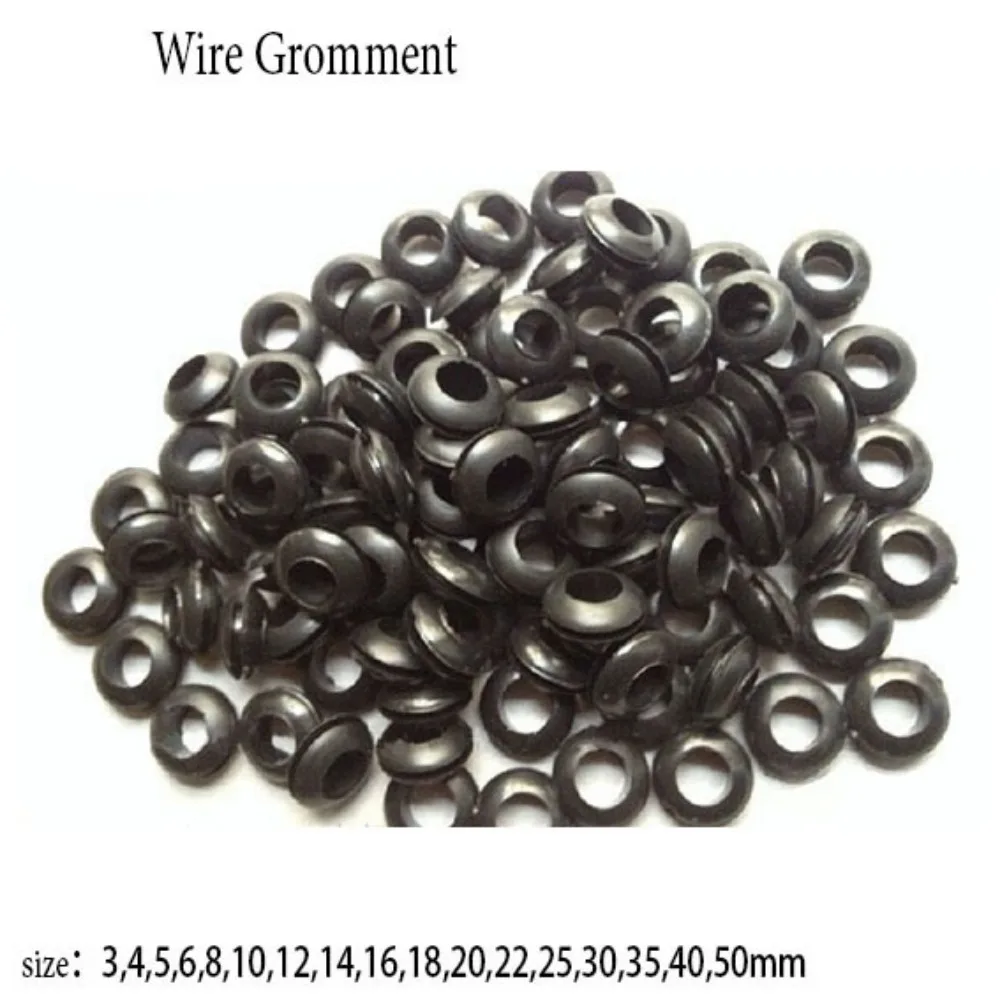 3 4 5 6 8 10 12 14 16 18 20mm wire grommet,double side,machine wire ...