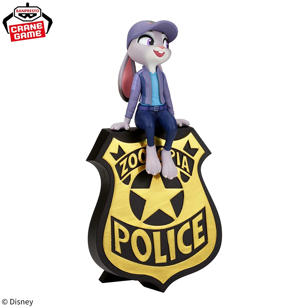 Zootopia Figures Judy Hopps Sitting Police Badge - Zootopia Shop