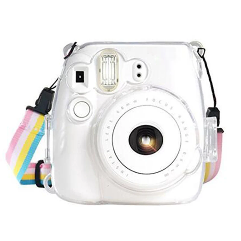 Fujifilm Instax Mini 8 /8+ 9 Film Instant Camera Clear Hard Case Bag ...
