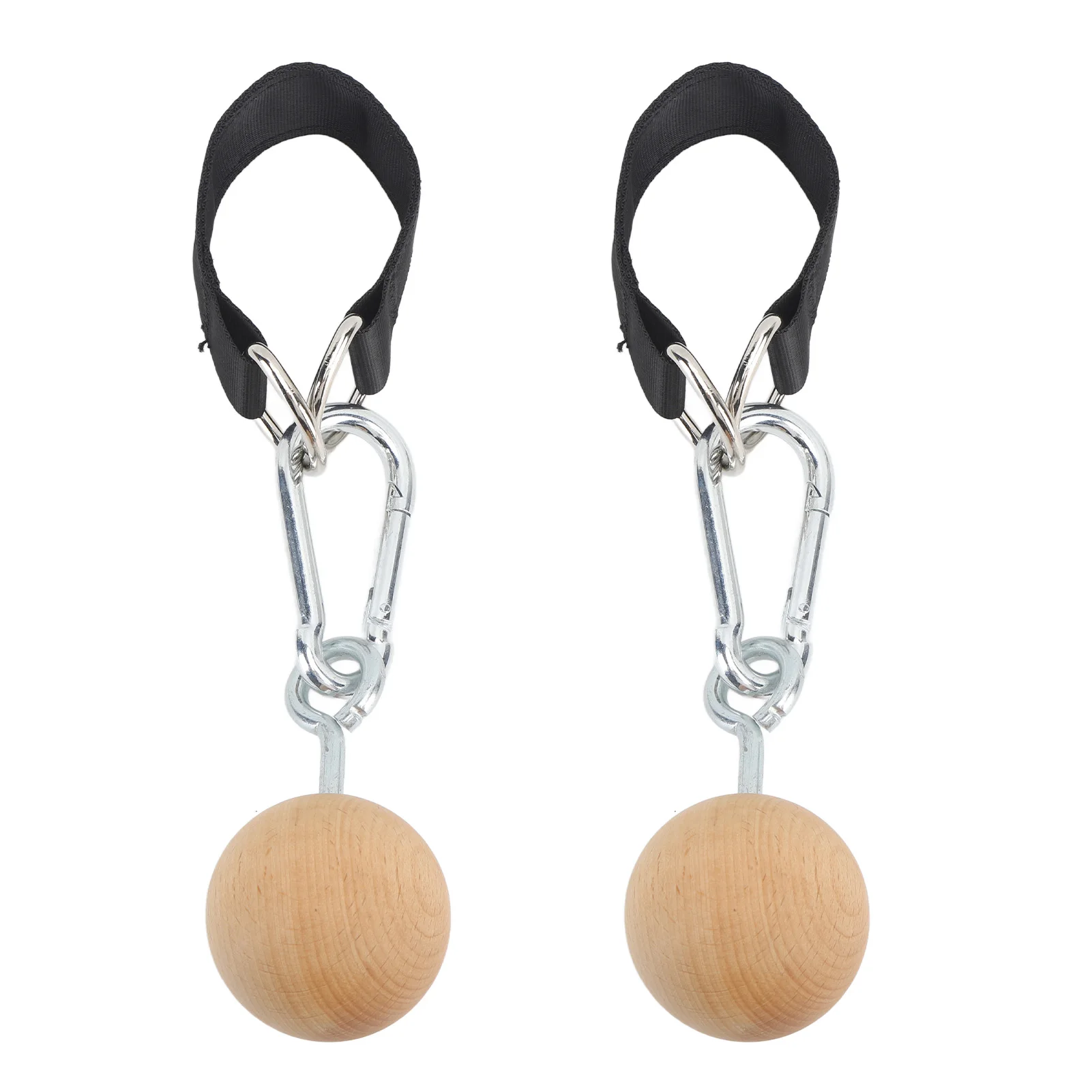Wooden Pull Up Balls Rock Climbing Holds Training Set Arm Strength ...