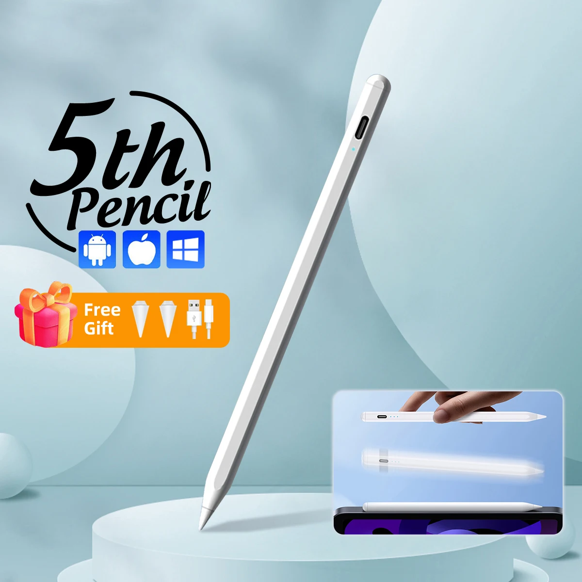 Universal-Stylus-Pen-For-Android-IOS-Windows-Touch-Pen-For-iPad-Apple ...