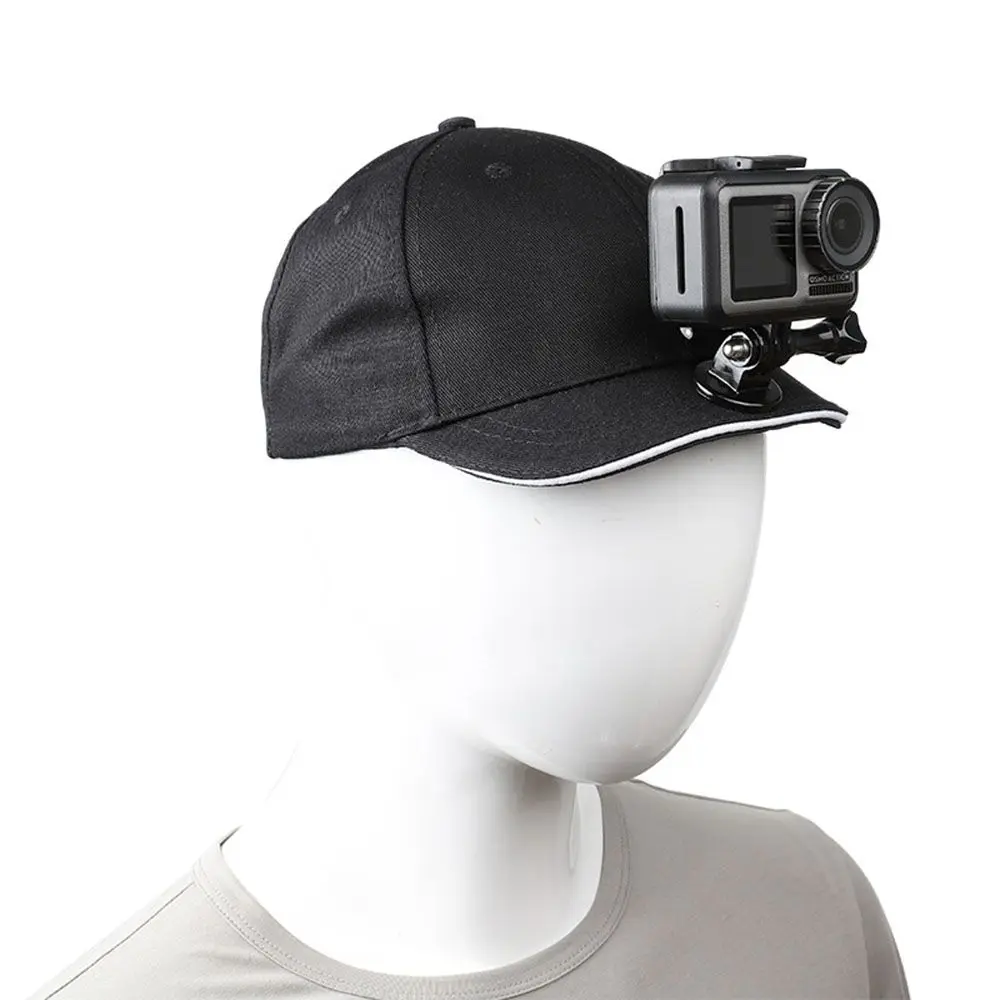 Adjustable-Head-Strap-Hat-Mount-Action-Camera-Baseball-Cap-Mount-for ...