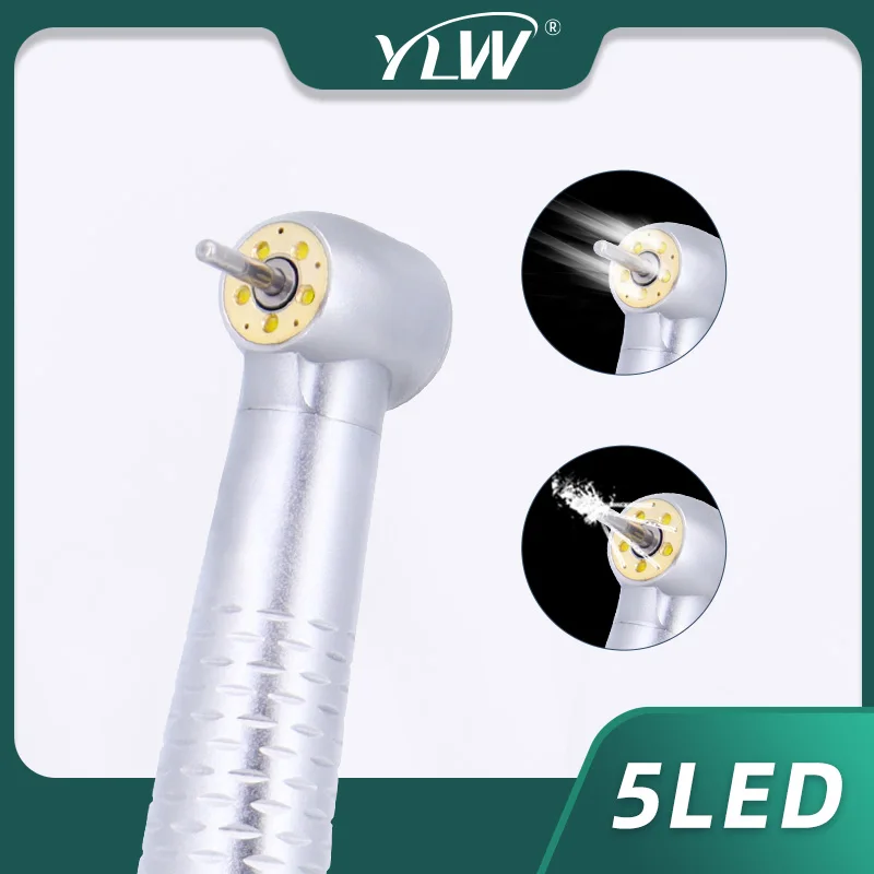 5-LED-Dental-Handpiece-Lights-with-Water-Spray-Air-Turbine-High-Speed ...