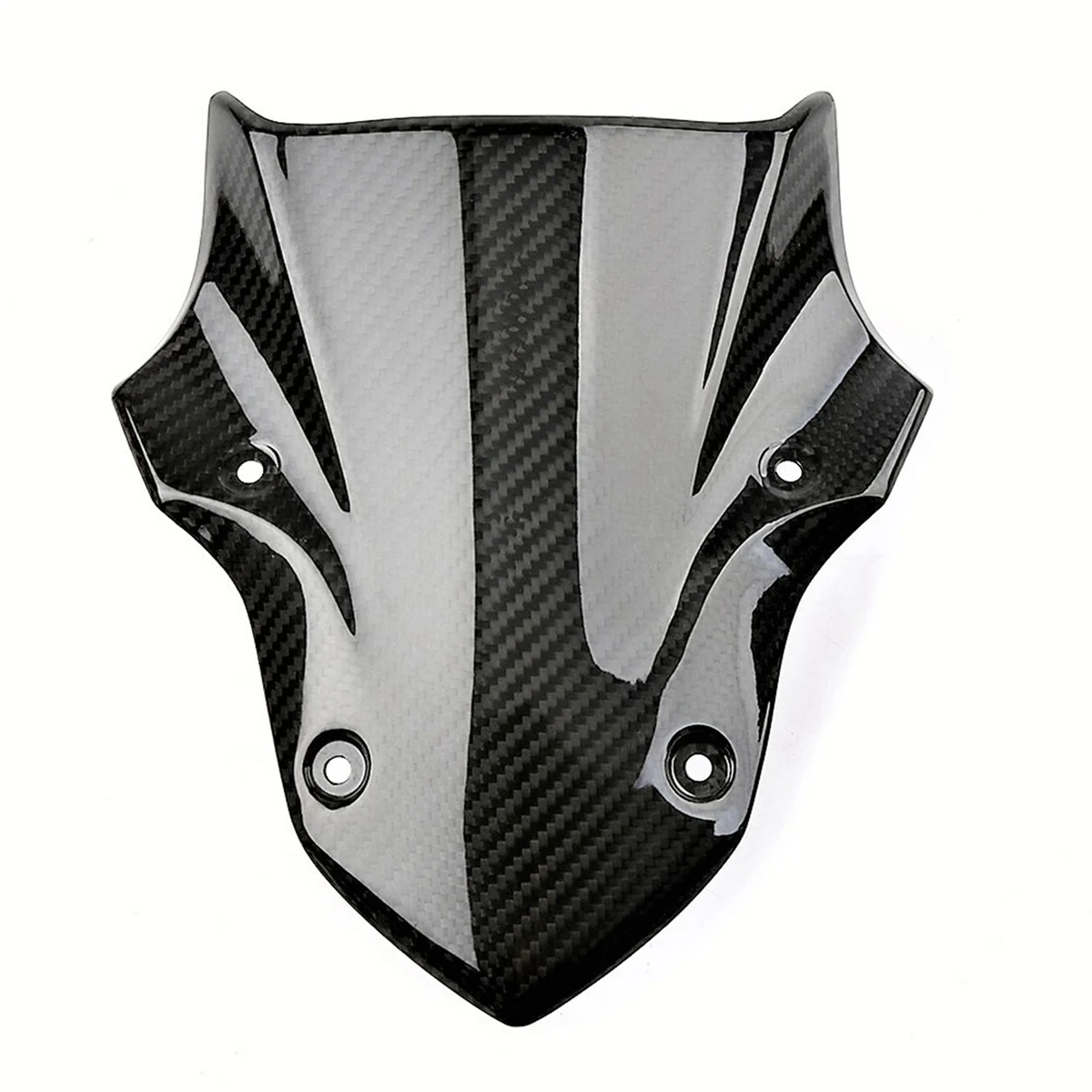 Real-Carbon-Fiber-Motorcycle-Windshield-Windscreen-for-Kawasaki-Z900-Z ...