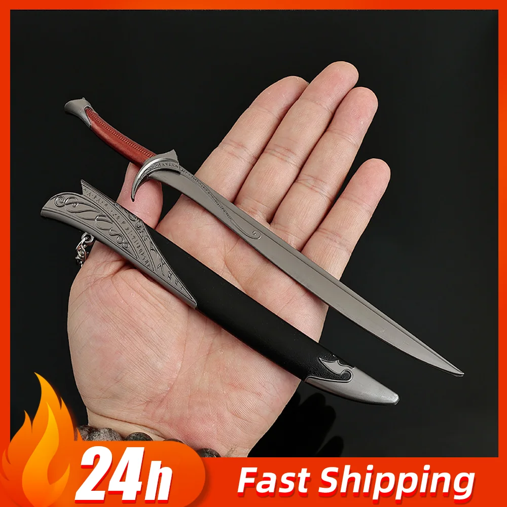 22cm Ring King Beast Bites The Sword Weapon Melee Knife Game Peripheral ...