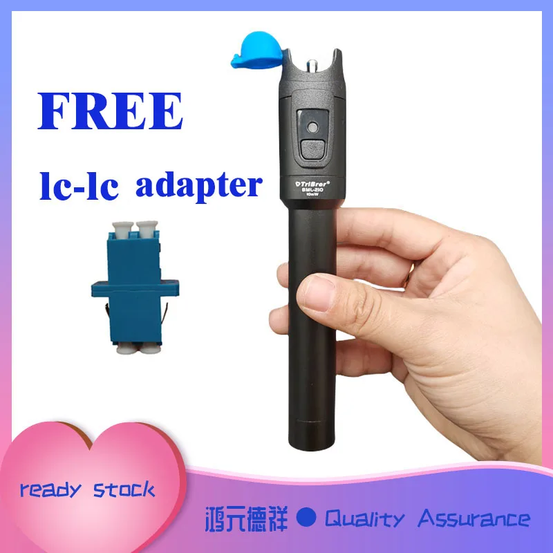10MW-FTTH-Fiber-Optic-Tester-Pen-Red-Laser-Fiber-Light-Visual-Fault ...