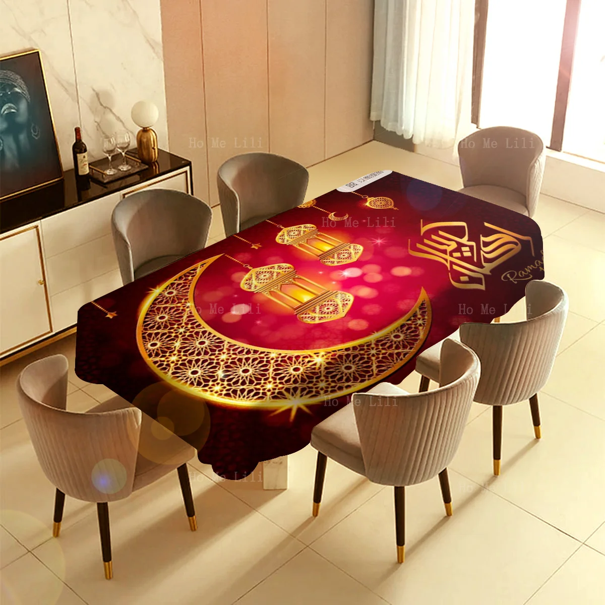 Elegant Tablecloth Background