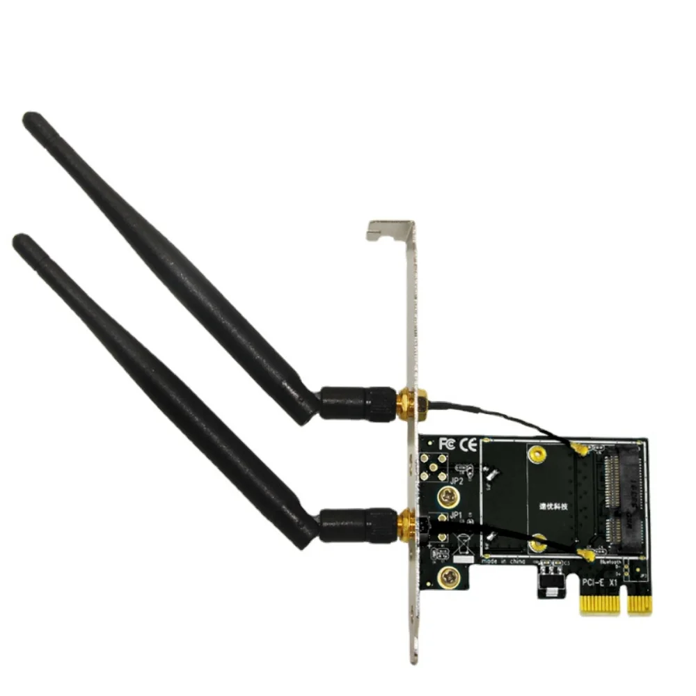 Wifi-Adapter-PCI-E-1X-To-Mini-Pci-Express-Wifi-Raiser-Wifi-6-Wireless ...