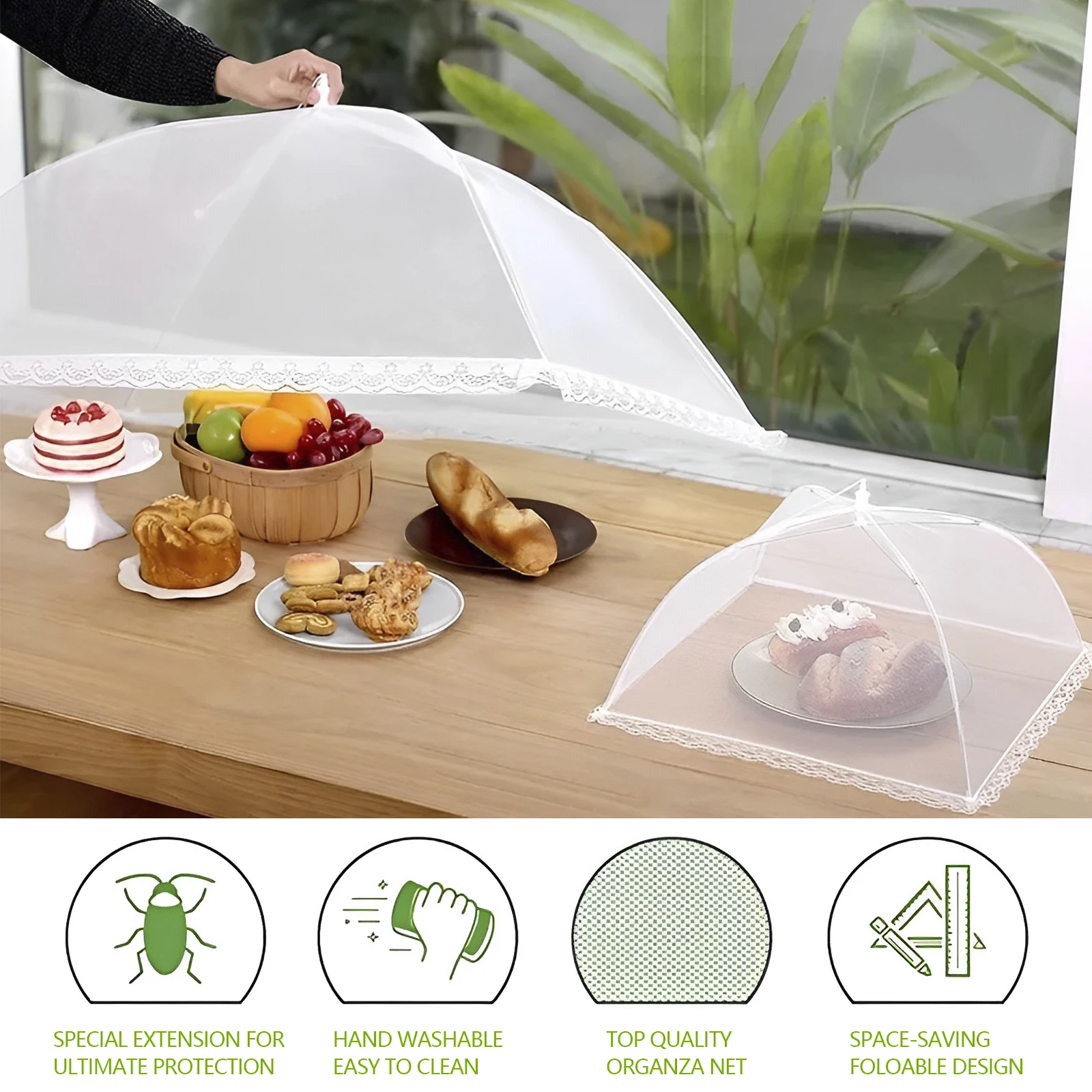 5Pcs Mesh Food Cover – Outdoor Gear & Equipment | The Mountain Exp