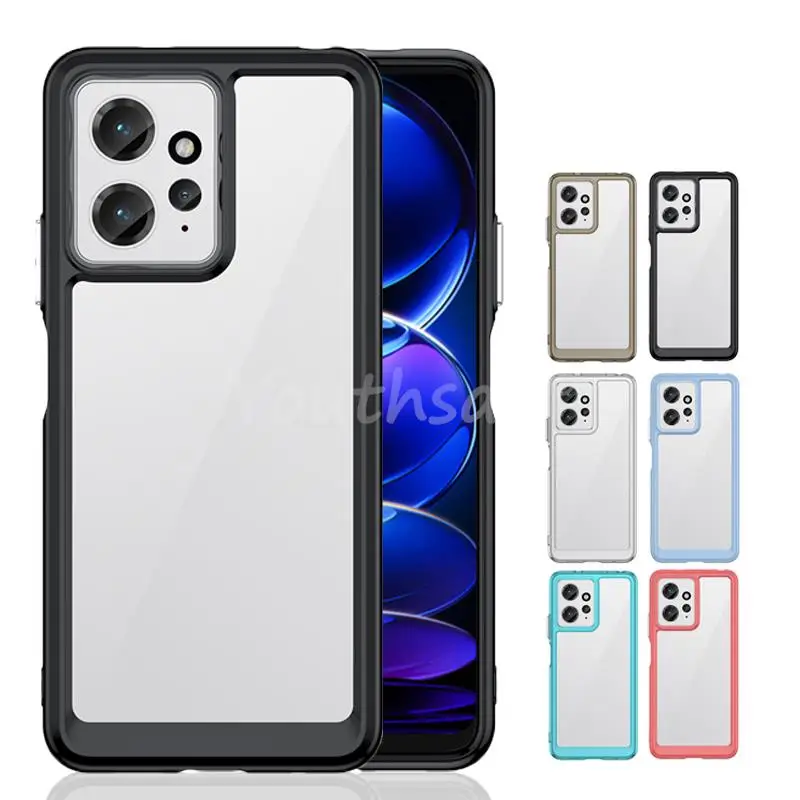 Funda de silicona de lujo para Xiaomi Redmi Note 12, carcasa ...