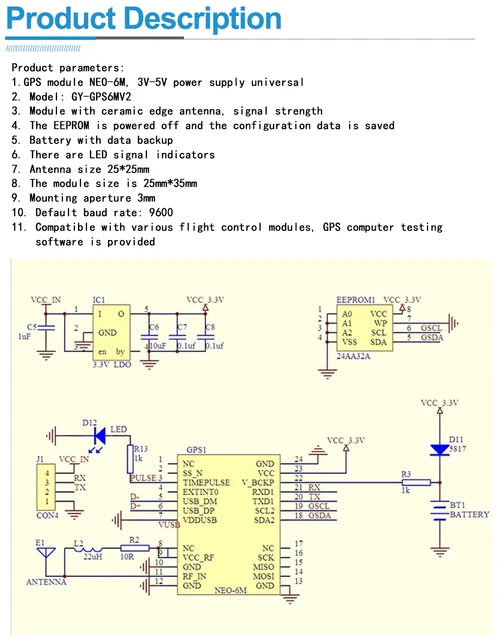 What Is GPS/GNSS How To Interface U-blox NEO-6M GPS Module, 58% OFF