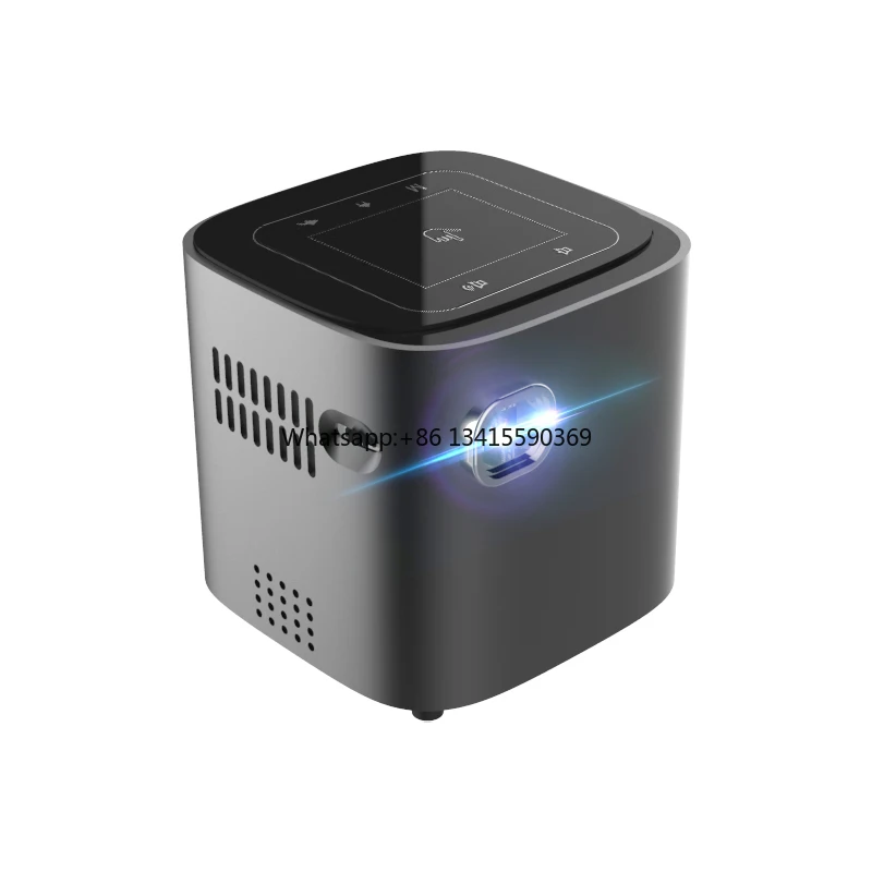 Hot Sales Mini Cube Shape 4k Led Dlp Bedroom Colorful Window Projector ...