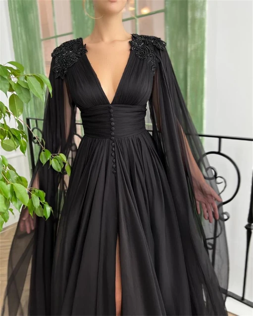 Black Princess Prom Dresses