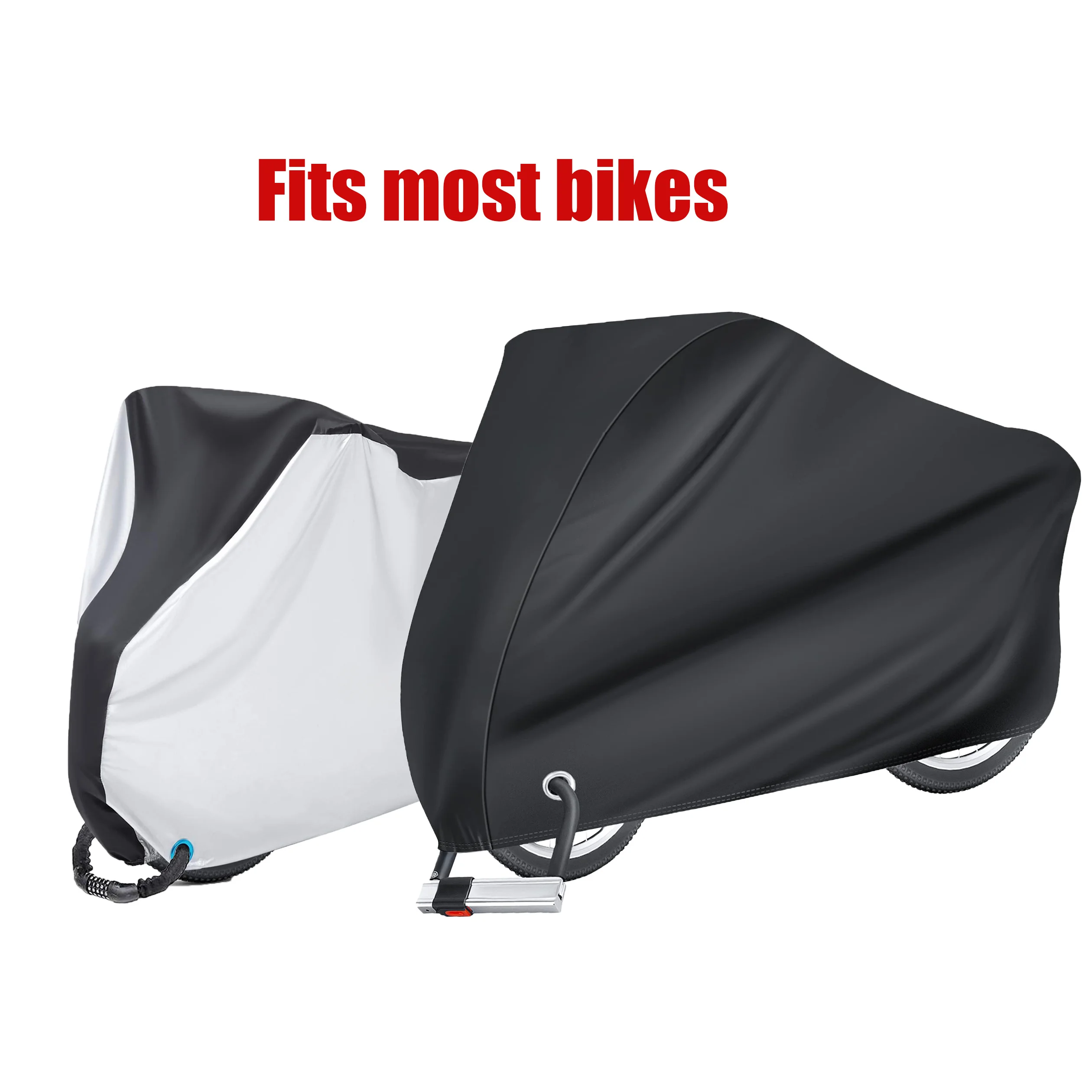 Waterproof Outdoor Bicycle Cover Anti Dust Rain Snow UV, Bike Rain ...