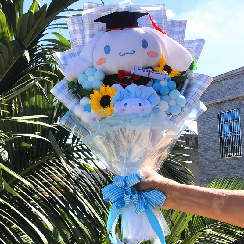 Sanrio-Bouquet-com-gradua-o-chap-us-para-meninas-desenhos-animados ...
