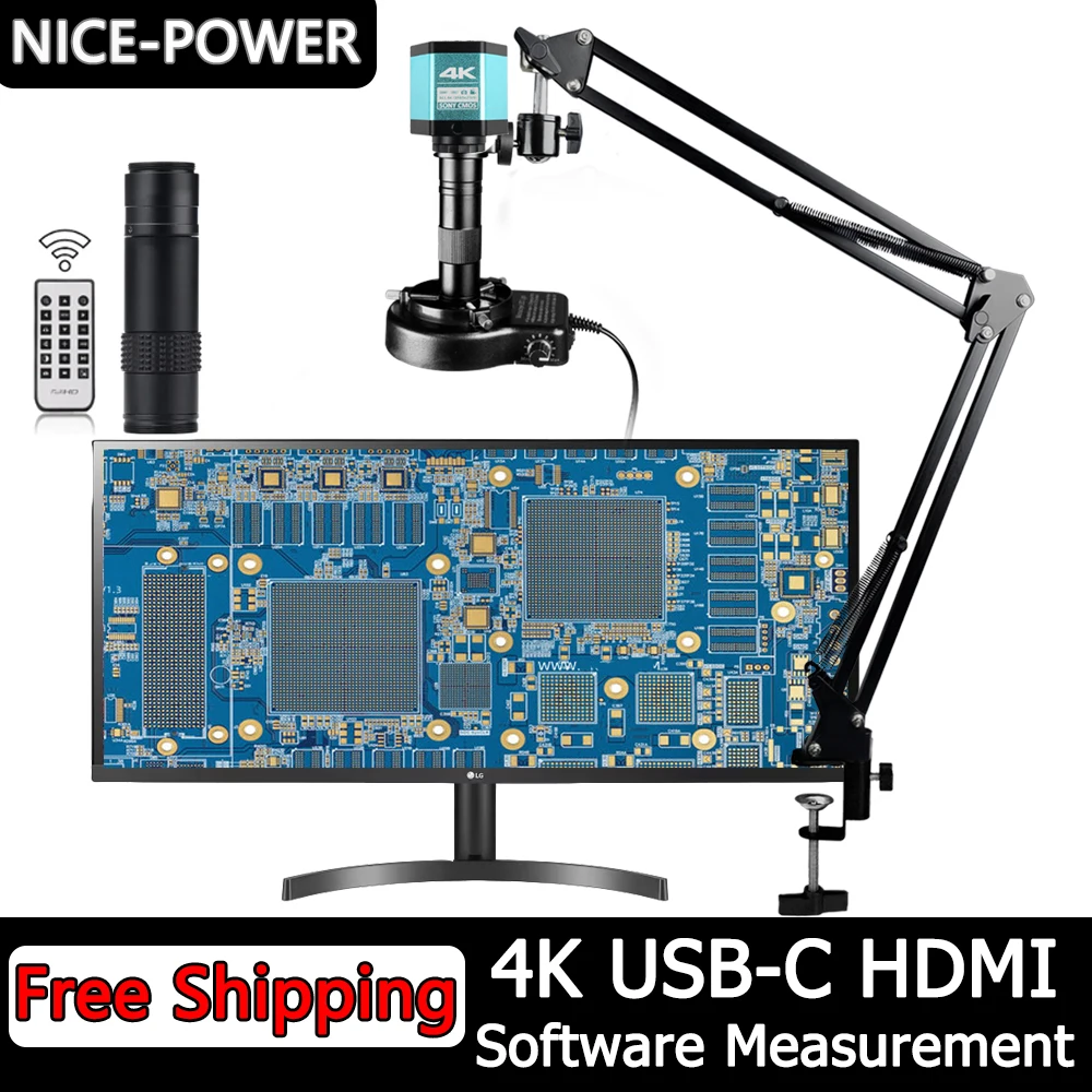 4K-Digital-Microscope-48MP-Microscope-For-Electronics-USB-C-Industrial ...