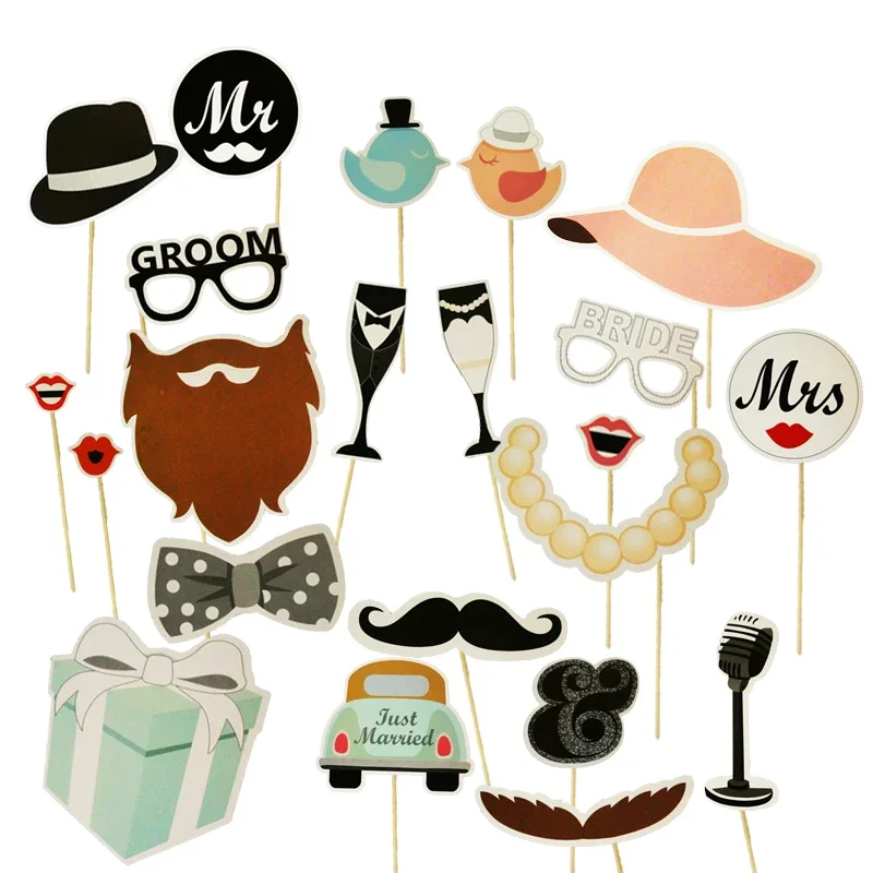 Party-Props-Photo-Booth-Accessories-Funny-Lips-Mustache-Pipe-Photo ...