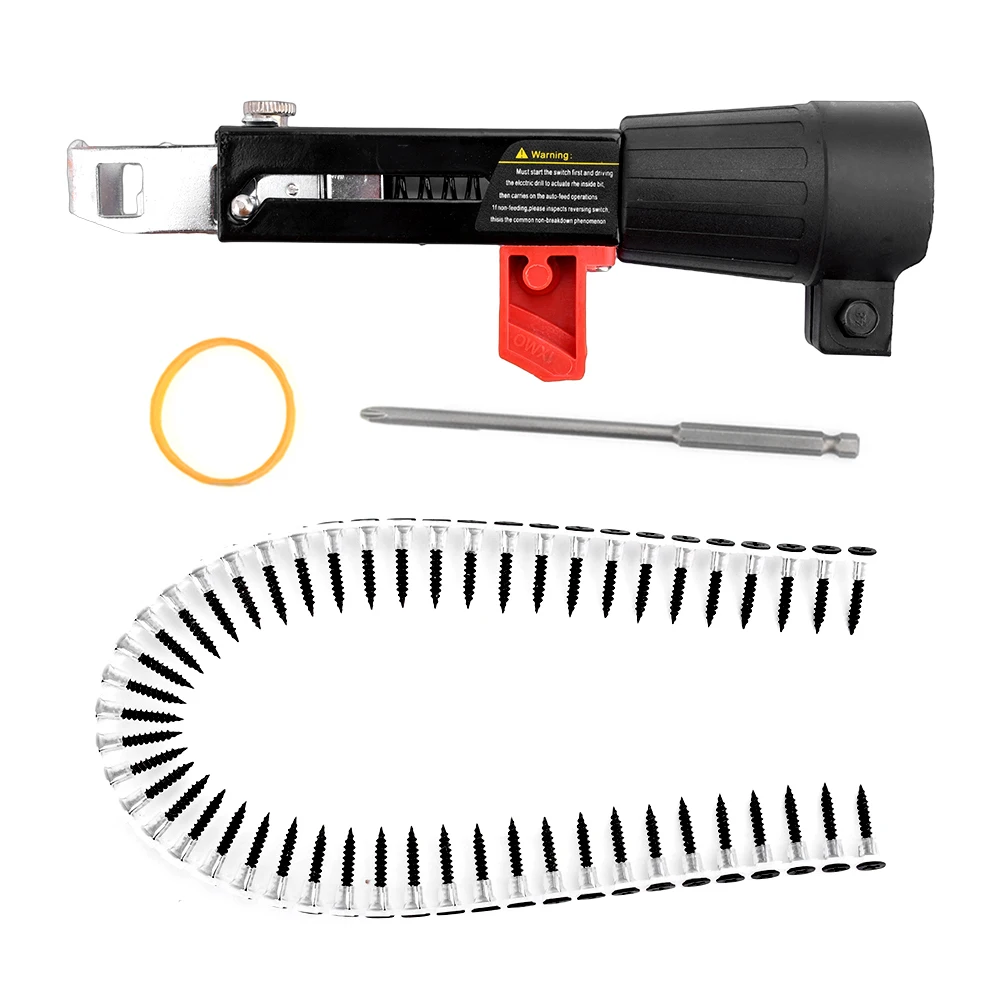 1-Set-Chain-Screw-Gun-Head-Automatic-Nail-Gun-Electric-Batch ...