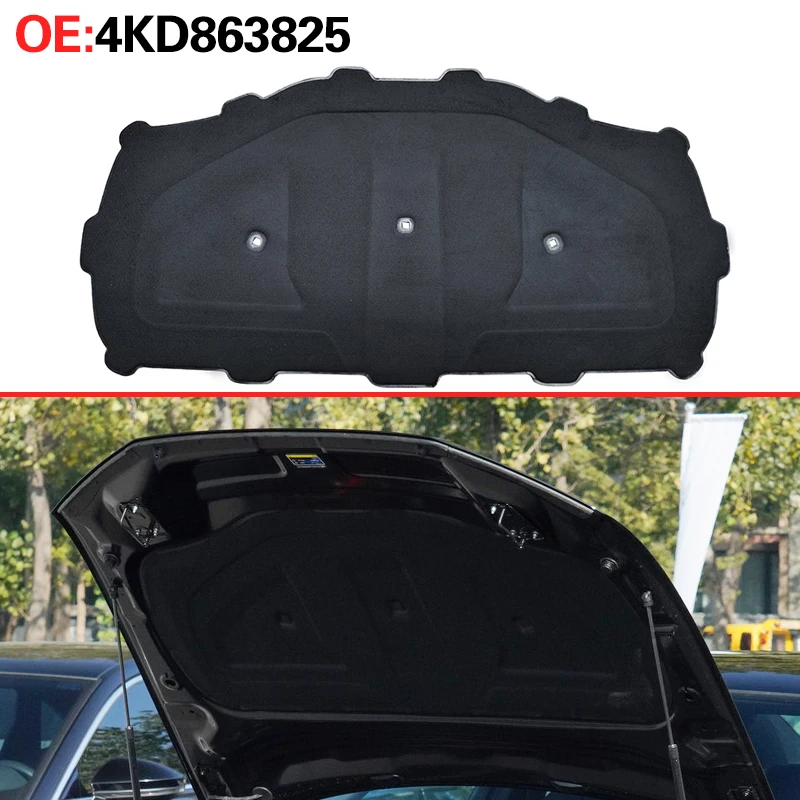 4KD863825 for Audi A6 C8 2018-2024 Engine hood insulation cotton engine ...