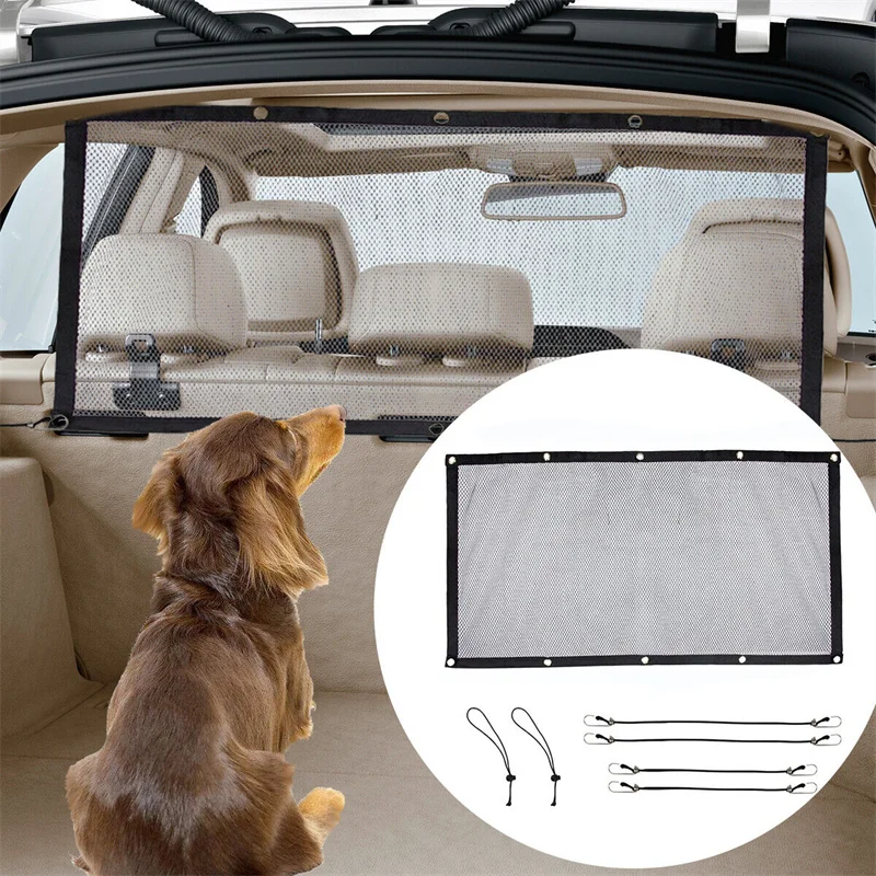Frente-do-carro-e-do-assento-traseiro-Pet-Barreira-Dog-Seguran-a-Mesh ...