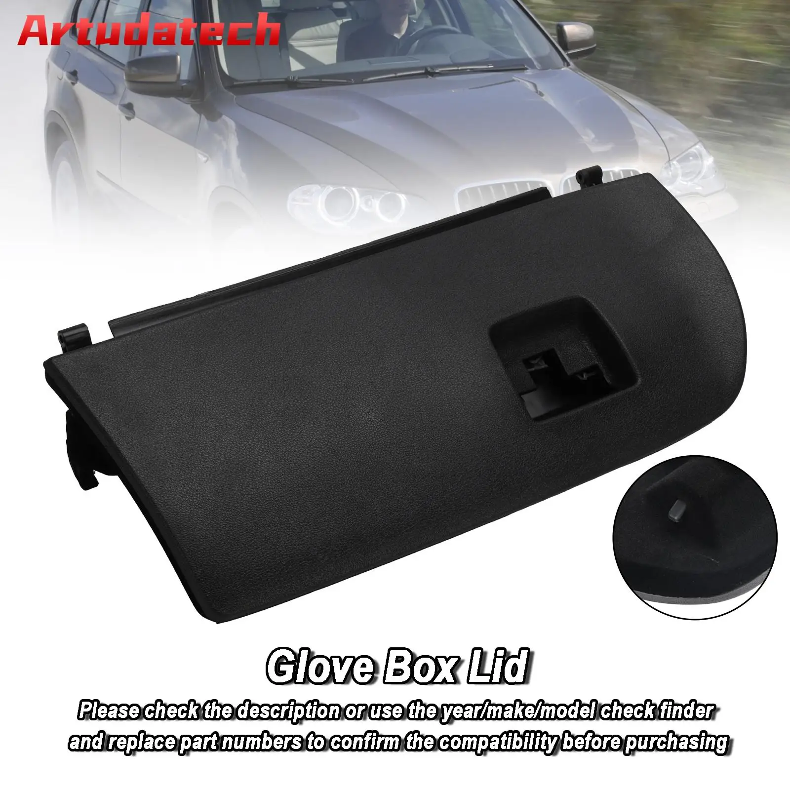 Artudatech Front Black Glove Box Lid 51166839000 For BMW X3 F25 2014 ...