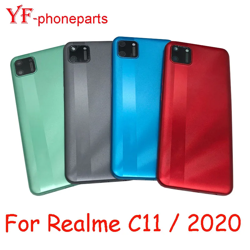 For OPPO Realme C11 RMX2185 Back Battery Cover Rear Panel Door Housing ...