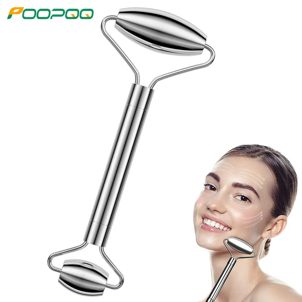 Stainless Steel Facial Roller - Face and Eye Roller,Metal Face Roller ...