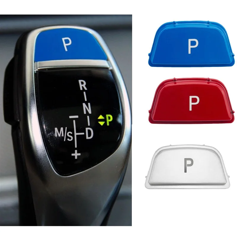 Car Styling Gear Shift Knob P Button Cover Trim Cap replacement Fit For ...
