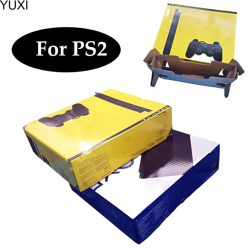 YUXI 1PCS New Packing Boxes for PS2 7W 77004 Game Console Protect Box ...