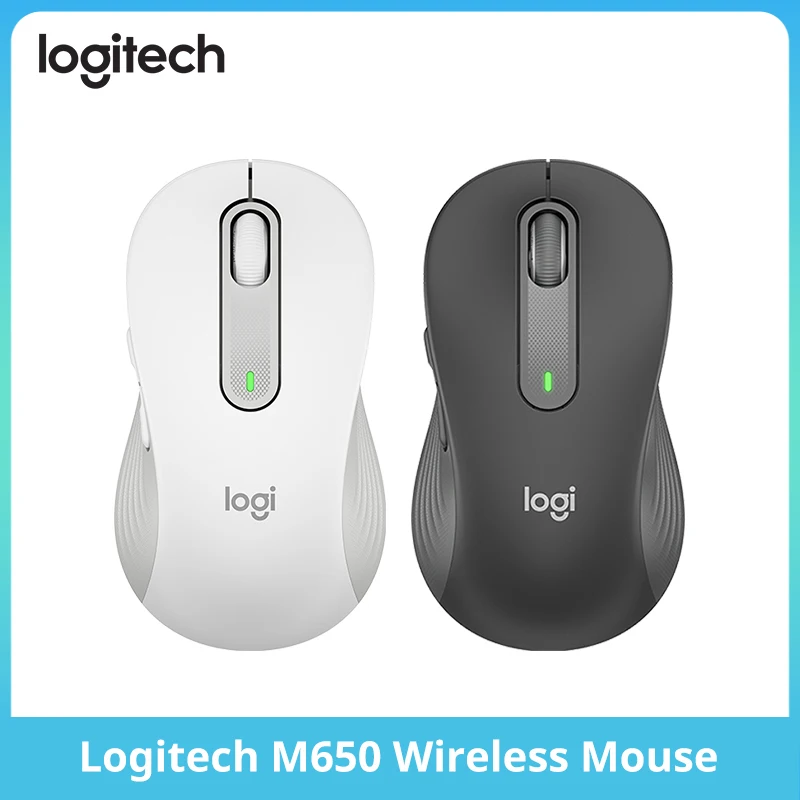 Logitech-rat-n-inal-mbrico-M650-Original-Mouse-de-oficina-con-Bluetooth ...