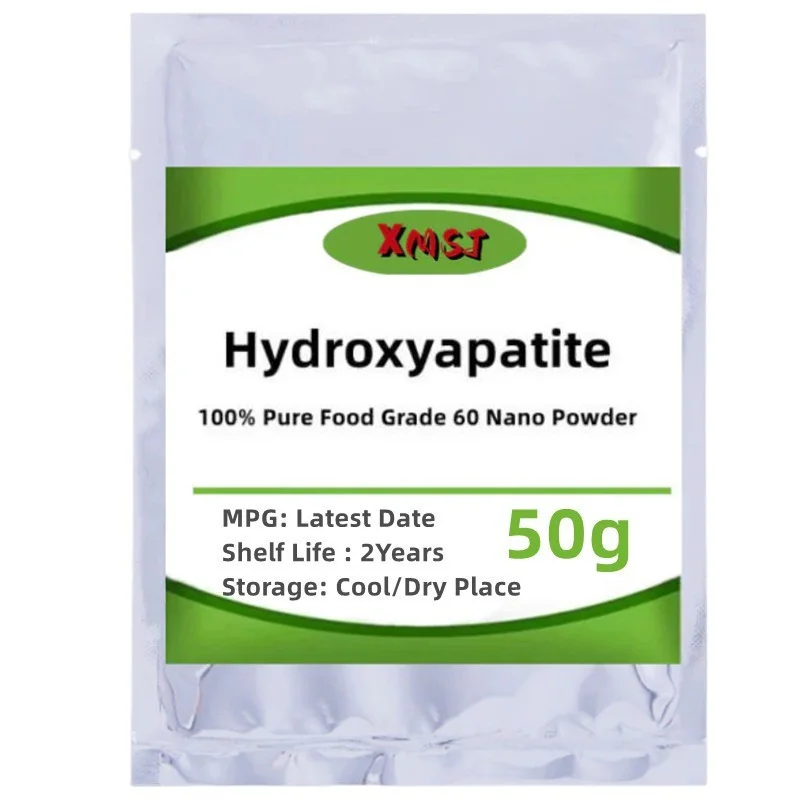 Food Grade Using For Toothpaste 100% Pure Hydroxyapatite 60 Powder, 50g ...