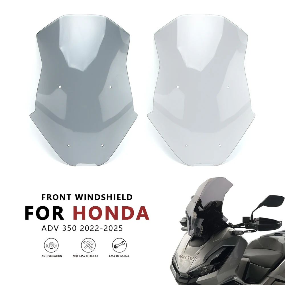 Motorcycle Accessories For HONDA ADV350 New Windshield Acrylic Front ...