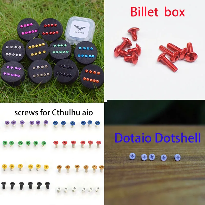 Generic Screws For Dotaio Dotshell Mod Sxk Bb Billet Box Mod Cthulhu ...