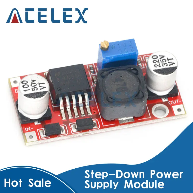 Adjustable Voltage Regulator | Lm2596s Step-down Module | Adjustable ...