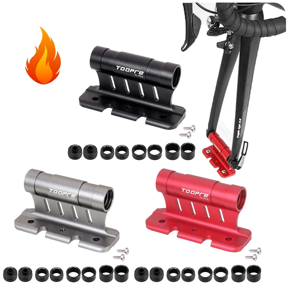 Bicycle Rack Carrier Aluminum Fork Mount MTB Road Bike Front Fork Quick ...