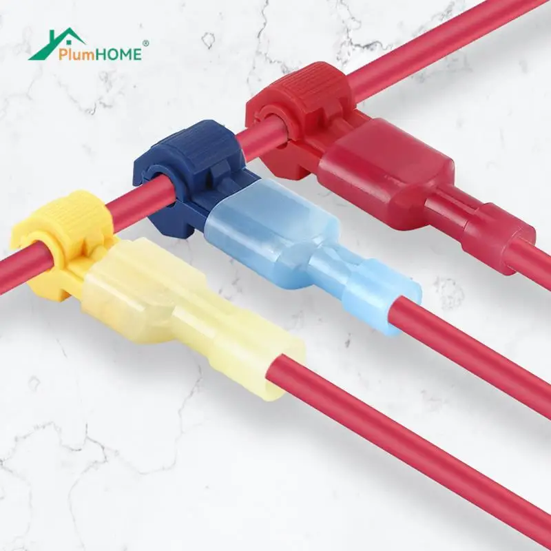 20Pcs-T-Tap-Connector-Quick-Electrical-Cable-Connector-Snap-Splice-Lock ...