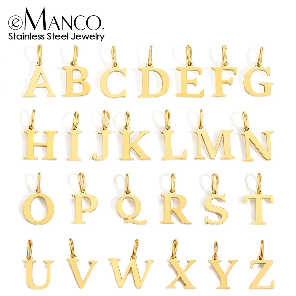 Emancodiy-Cut-Englisch-Alphabet-Halskette-Zubeh-r-hand-gefertigte-Anh-nger-Schmuck-Initialen ...