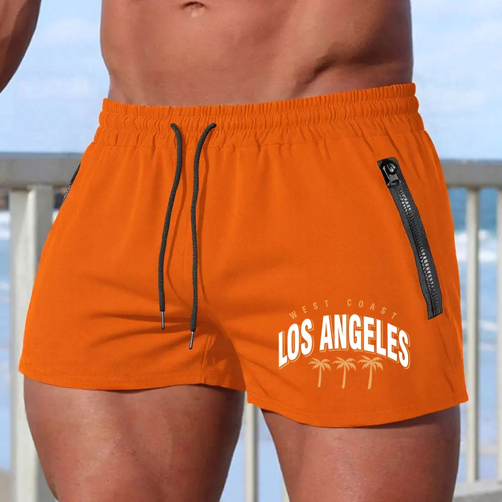 Men's Print Swim Shorts Summer Casual Beach Board Shorts For Men Quick ...
