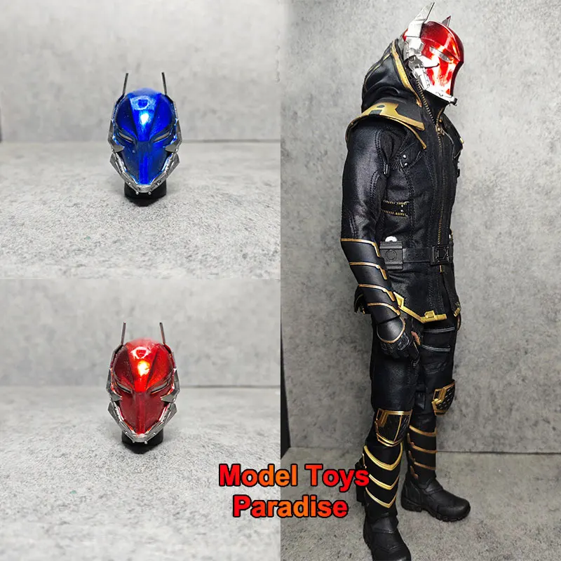 1-6-Men-Soldier-Anti-Hero-Head-Sculpt-Arkham-Knight-Red-Hood-Helmet ...