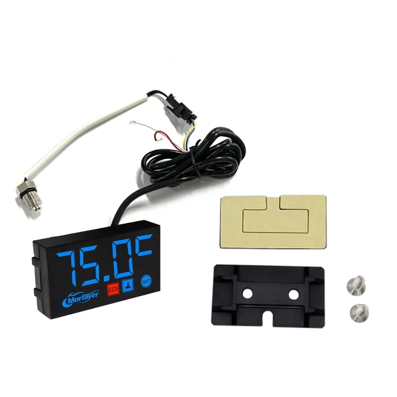 Motorcycles-3-In-1-Electronic-Clock-LED-Digital-Display-Voltmeter ...