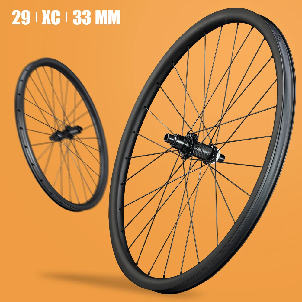 RYET-29er-MTB-Carbon-Wheels-33mm-Width-1423-Spokes-Mountain-Bicycle ...