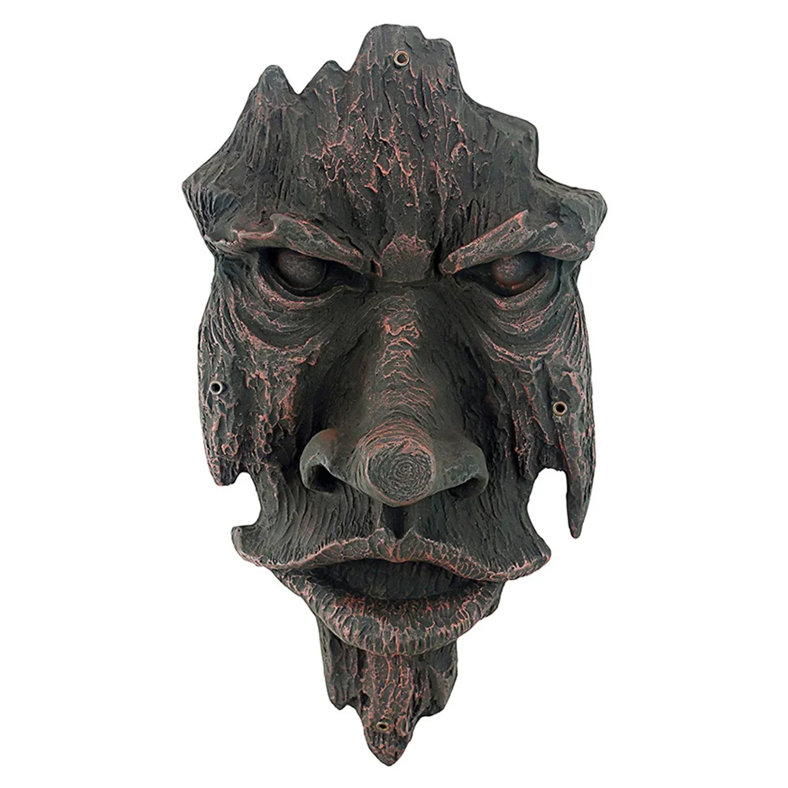Greenman-Tree-Sculpture-Resin-Facial-Features-Decoration-Garden-Decor ...